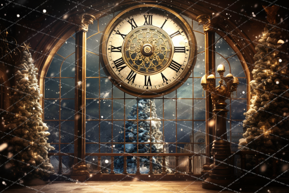 North Pole Clock - PKP – PKP PROPS & DECOR